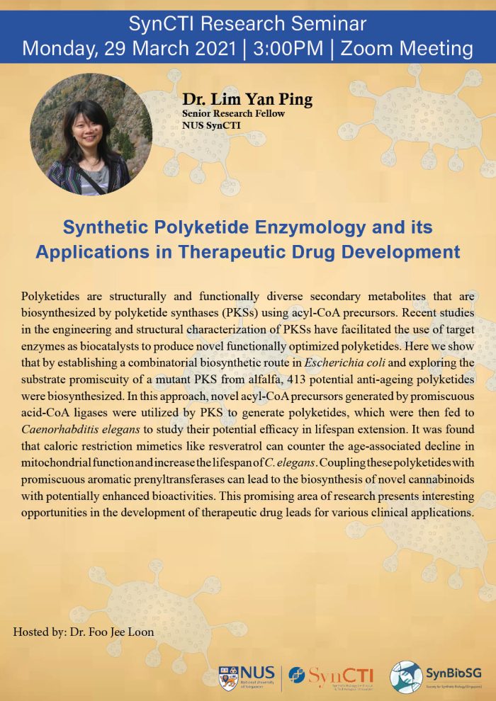 SynCTI Research Seminar: Dr. Lim Yan Ping – SynCTI
